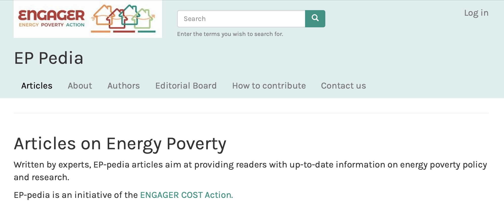 EP-Pedia now online | ENGAGER COST